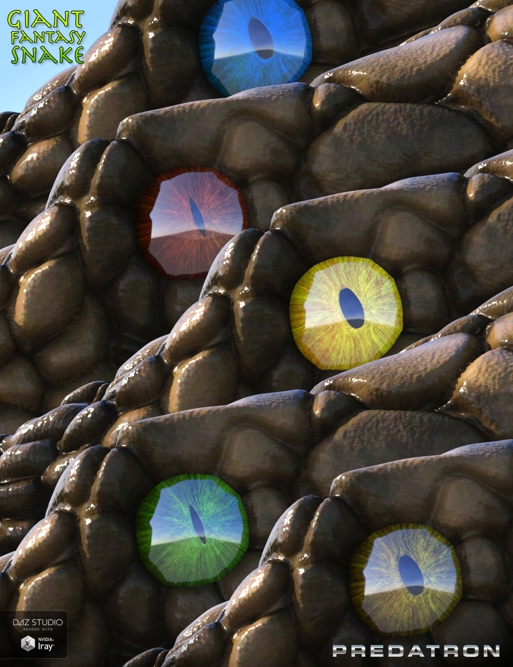 Giant Fantasy Snake | Daz 3D