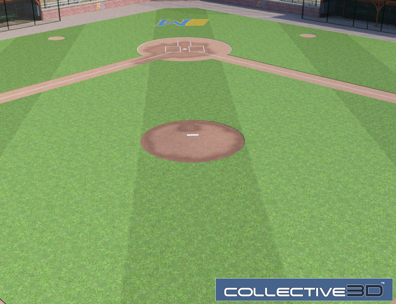 Collective3d Baseball Field | Daz 3D