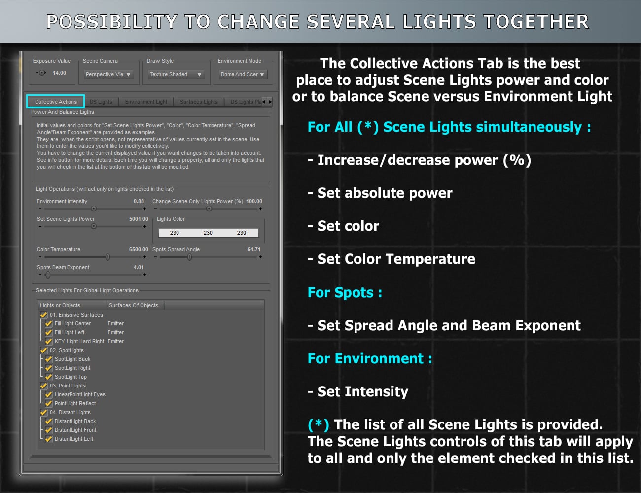 Iray Light Manager PRO | Daz 3D