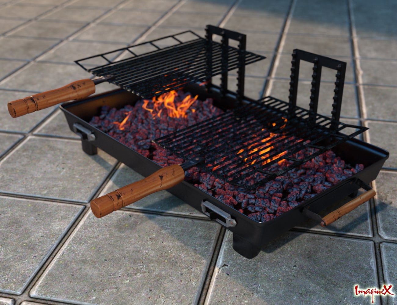 BBQ Grill Collection | Daz 3D
