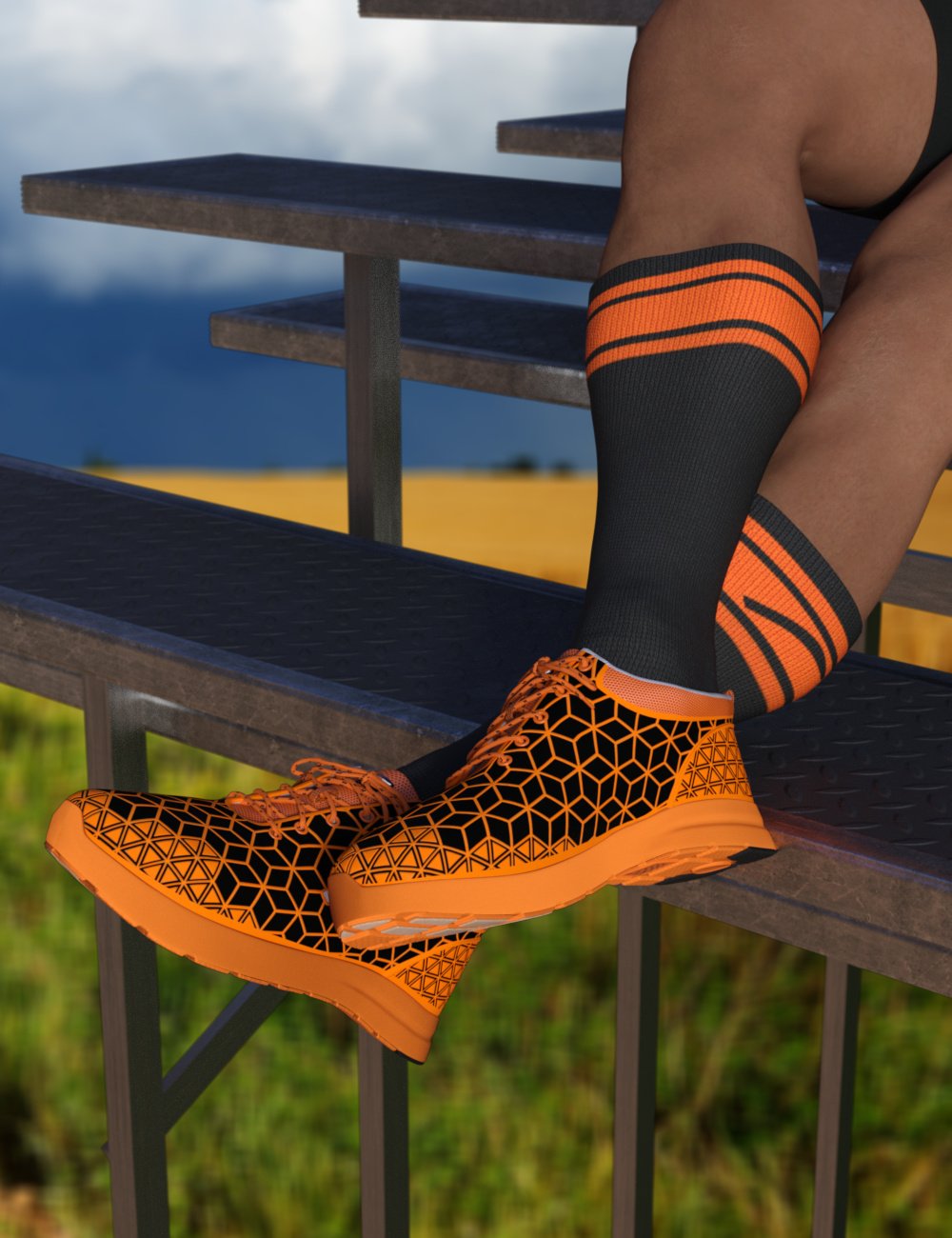 TreadZ Athletic Collection Genesis 3 Male(s) | Daz 3D