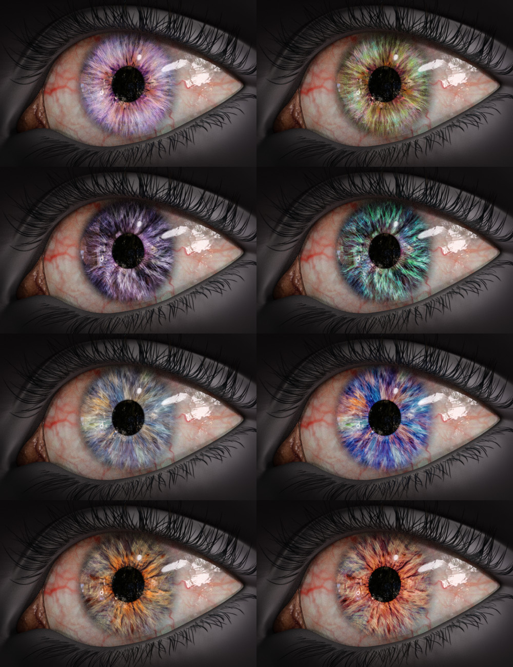 Project EYEray - Eye Material Suite and Merchant Resource for Genesis 3 ...