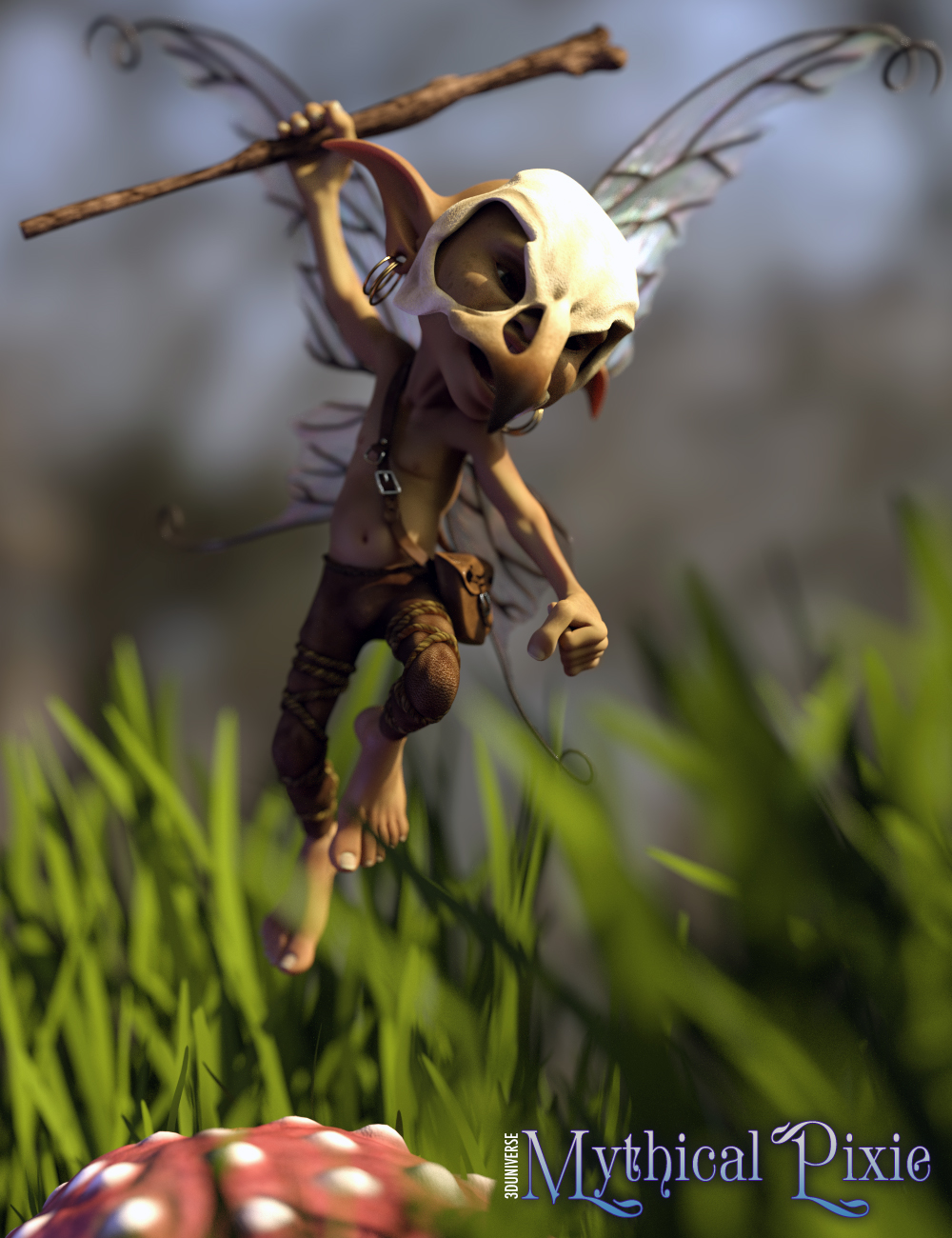 Mythical Pixie for Genesis 3 Male | Daz 3D