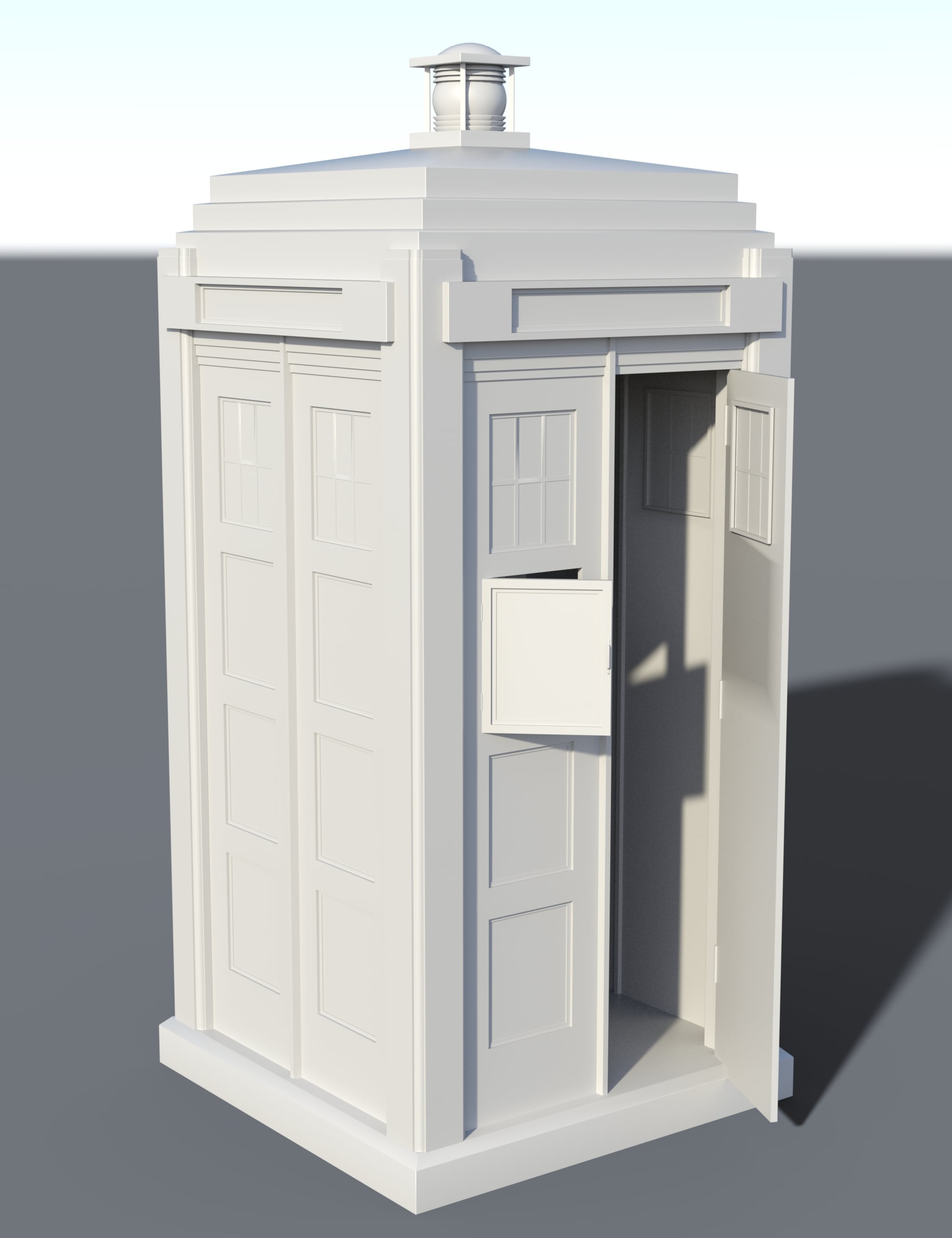 Historic Police Box | Daz 3D