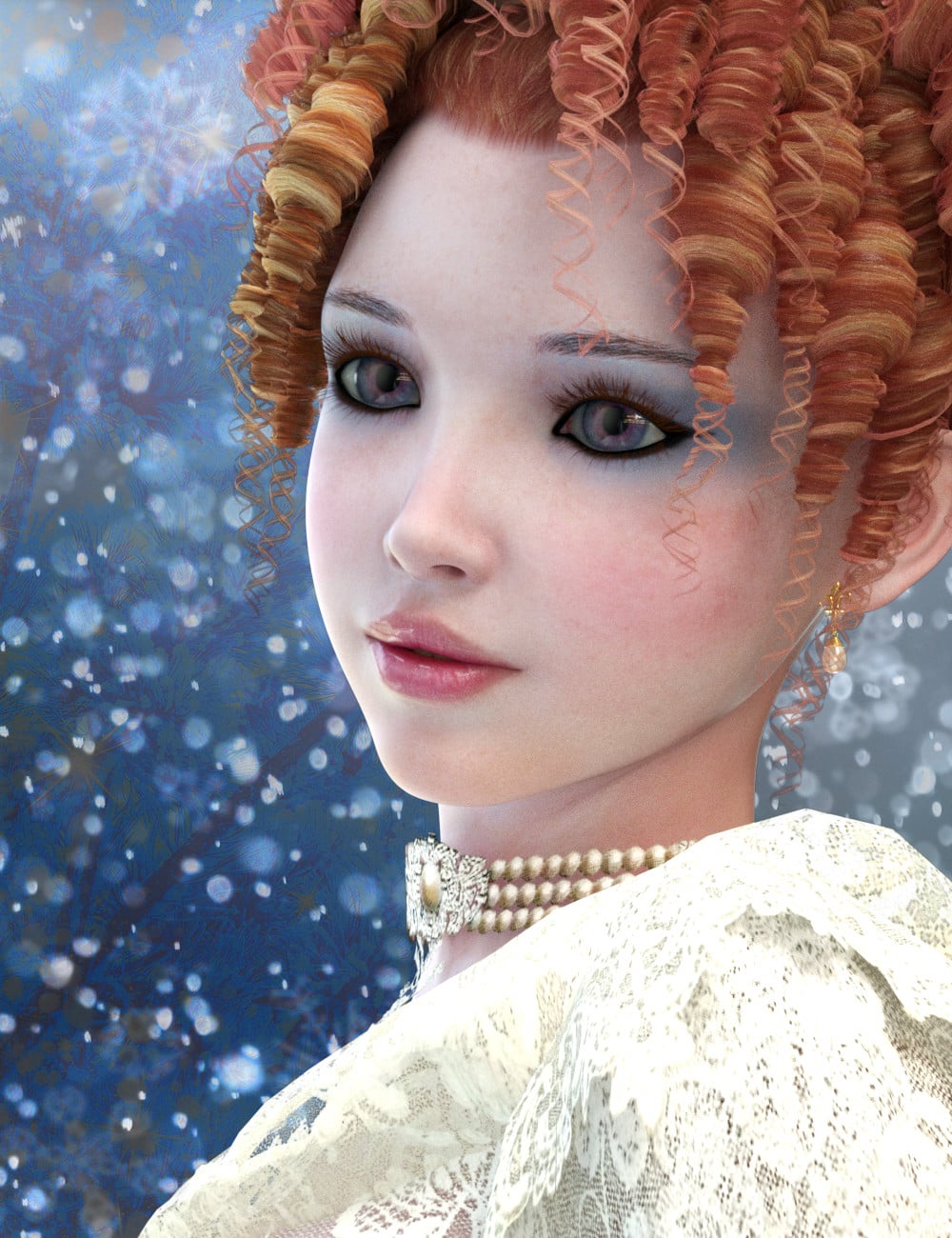 Snowflake for Aiko 7 | Daz 3D
