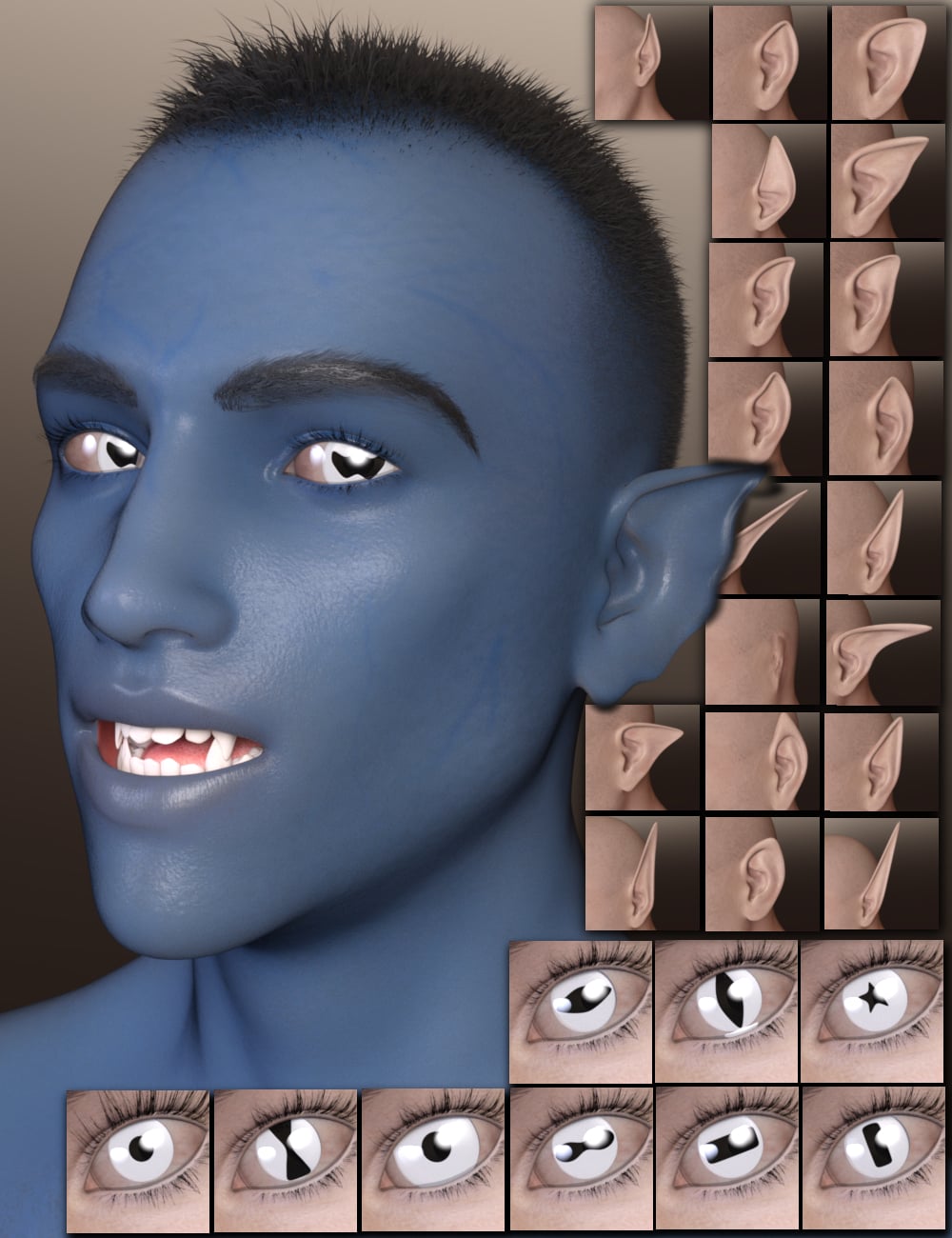 Fantastical Features Genesis 3 Male | Daz 3D