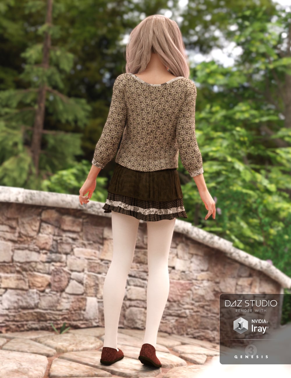 Kids Casual for Genesis 3 Female(s) | Daz 3D