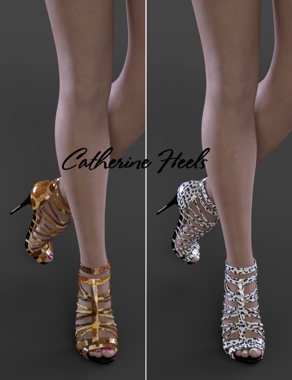 Catherine Heels for Genesis 3 Female(s) | Daz 3D