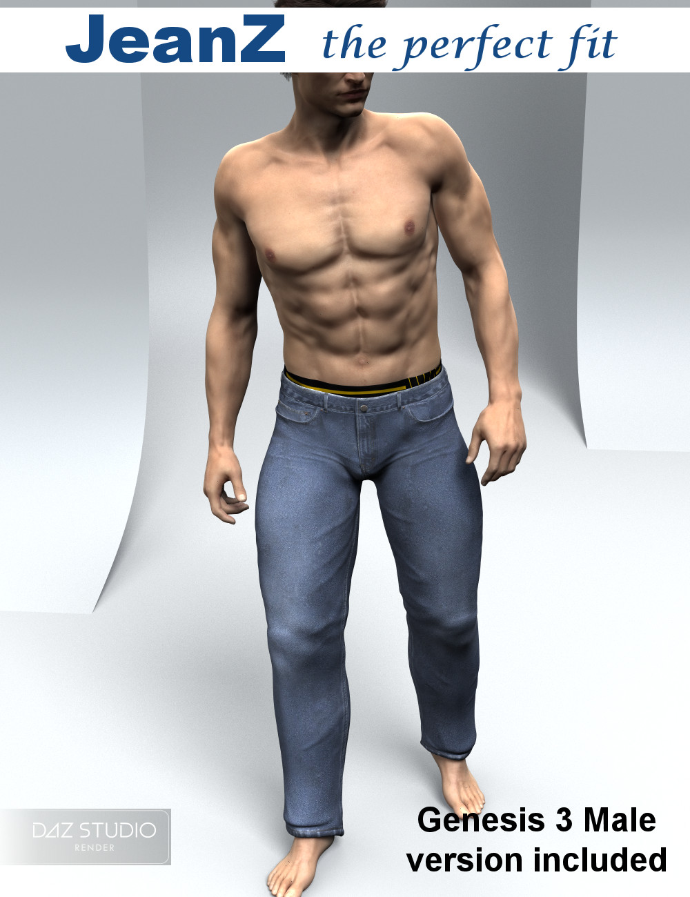 JeanZ for Genesis 3 | Daz 3D