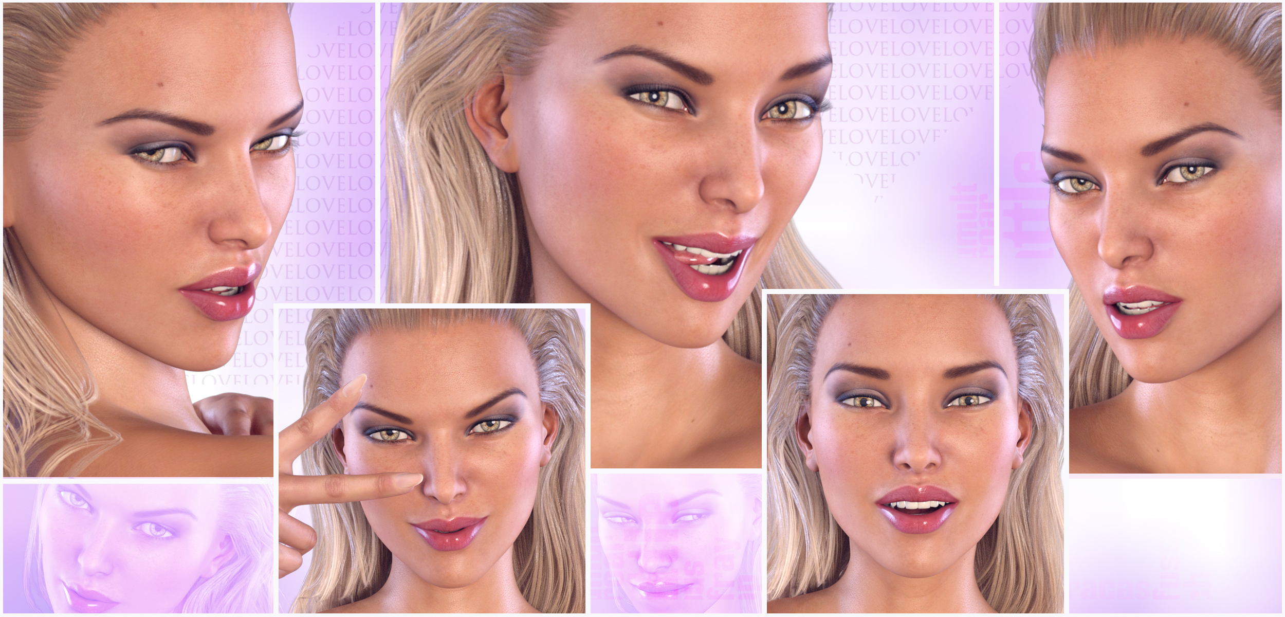 Z That Attitude - Dialable Expressions for the Genesis 3 Female(s) | Daz 3D