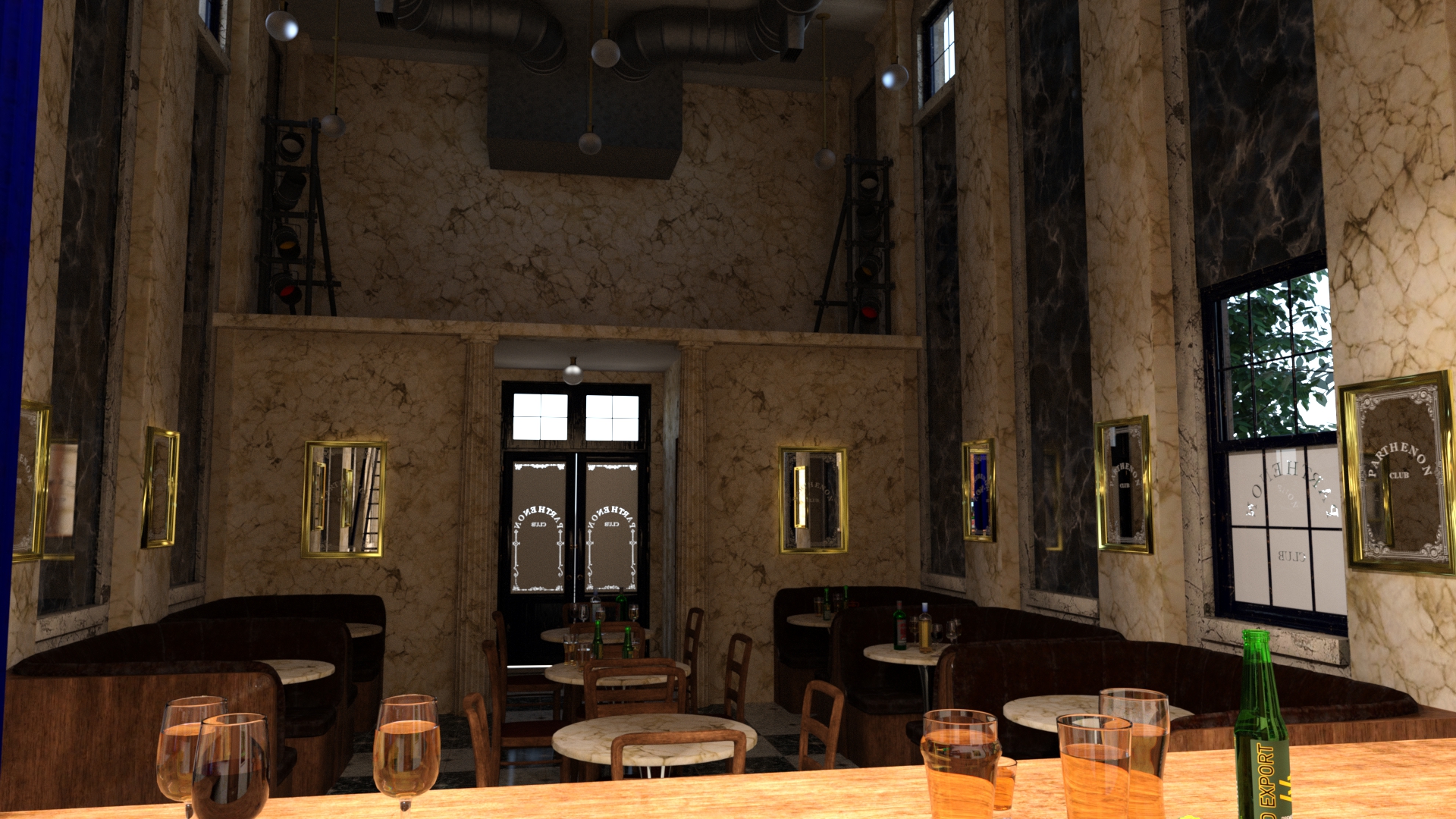 Parthenon Club | Daz 3D