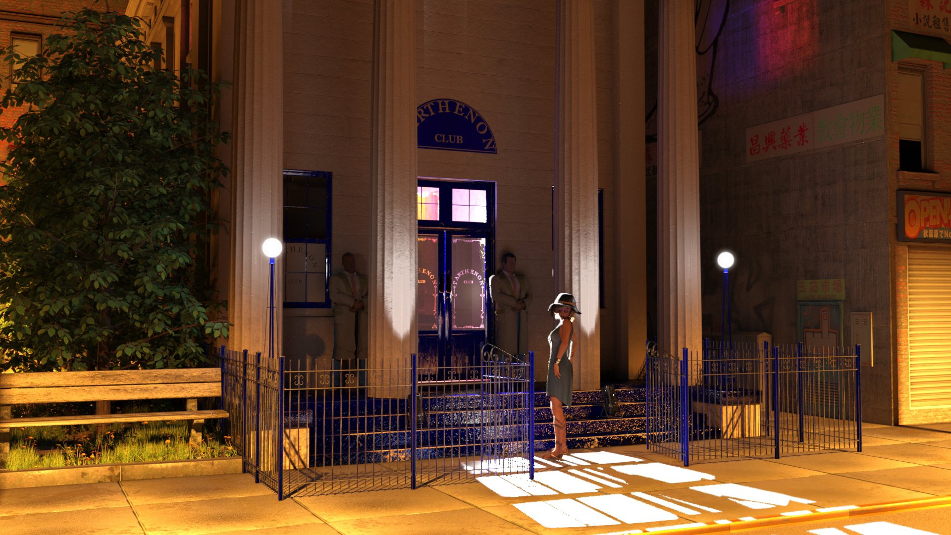 Parthenon Club | Daz 3D