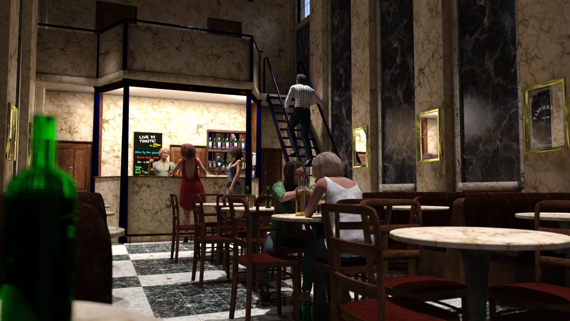Parthenon Club | Daz 3D