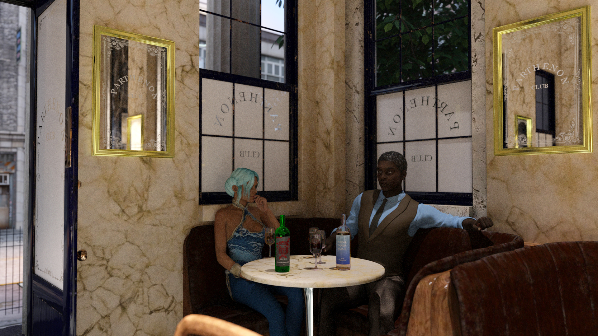 Parthenon Club | Daz 3D