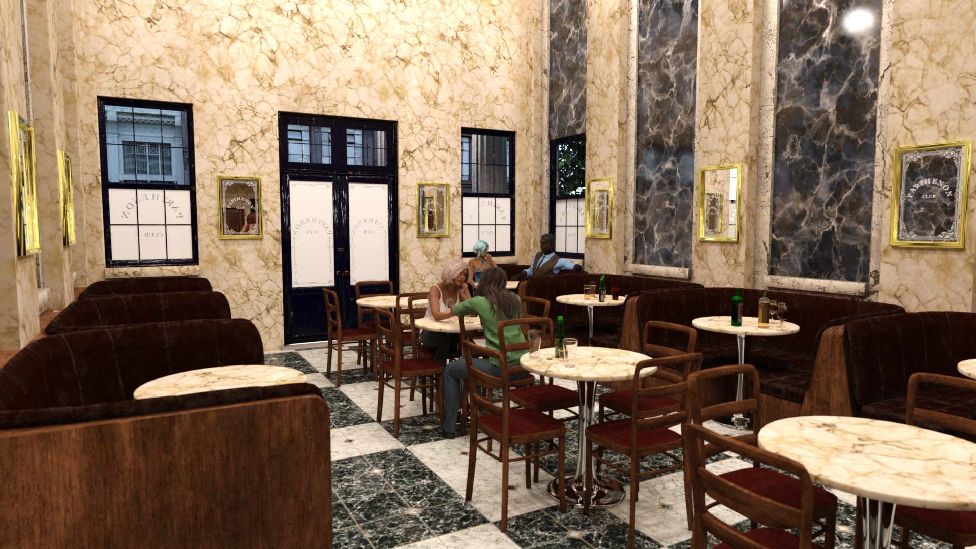 Parthenon Club | Daz 3D