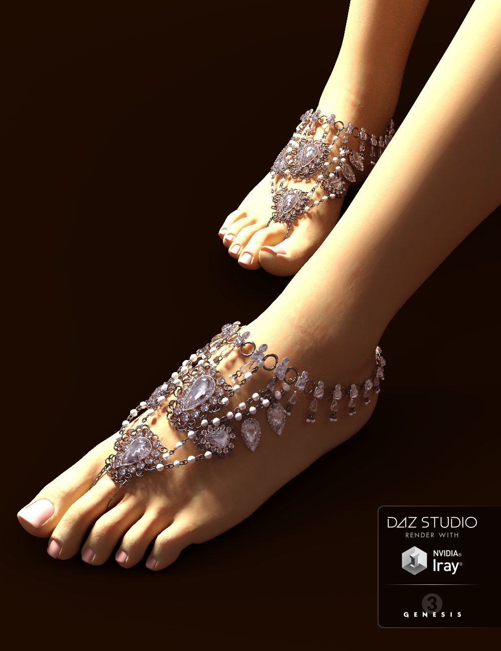 Barefoot Sandal | Daz 3D