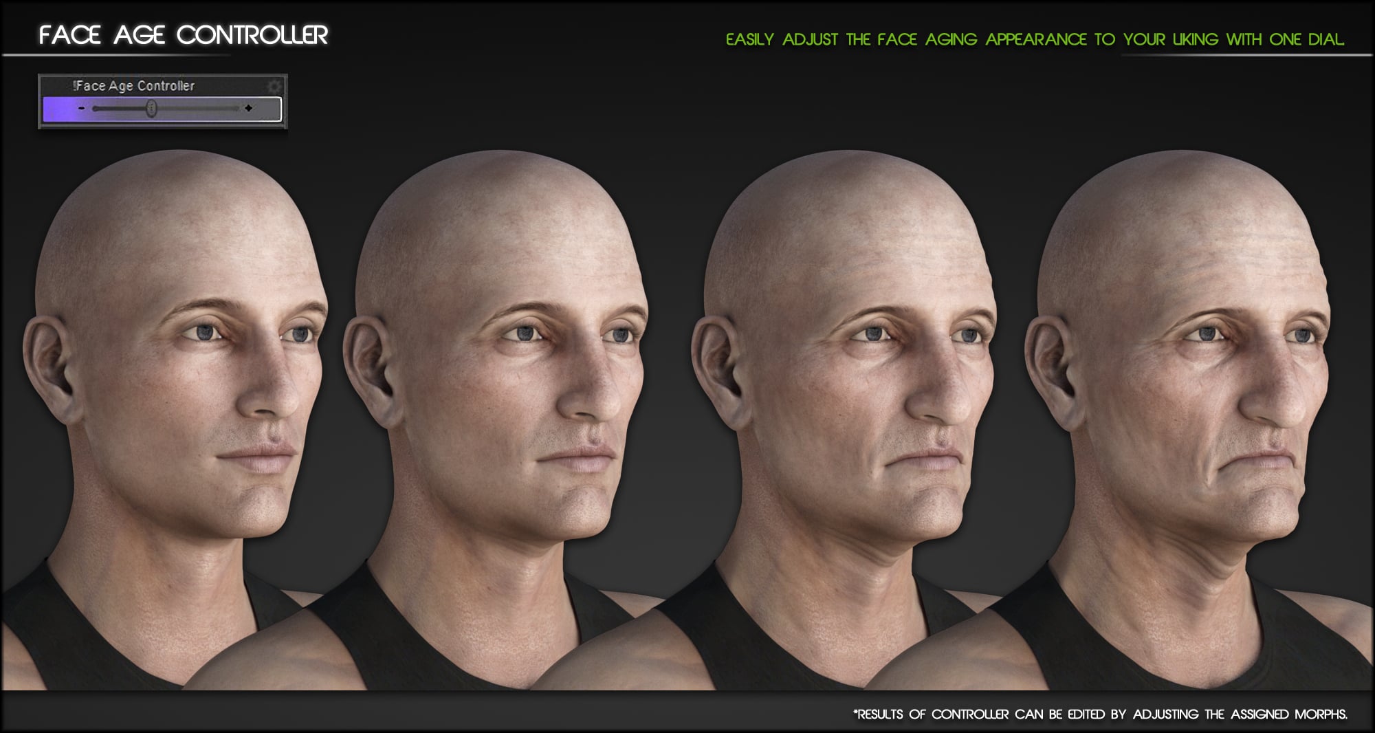 Aging Morphs 3 for Genesis 3 Male(s) | Daz 3D