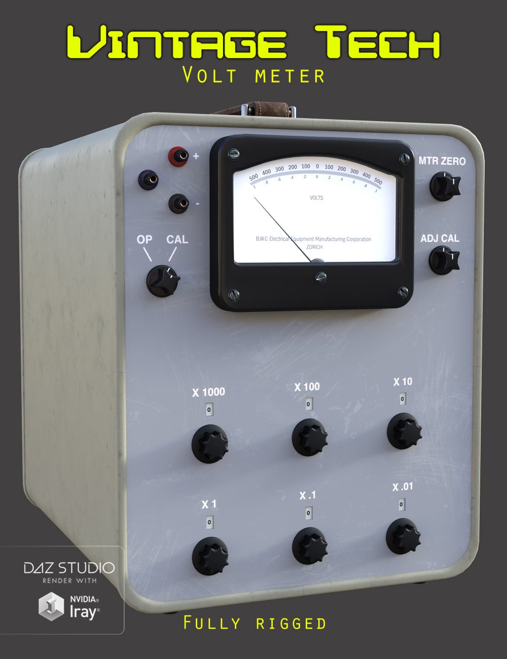 Vintage Tech | Daz 3D