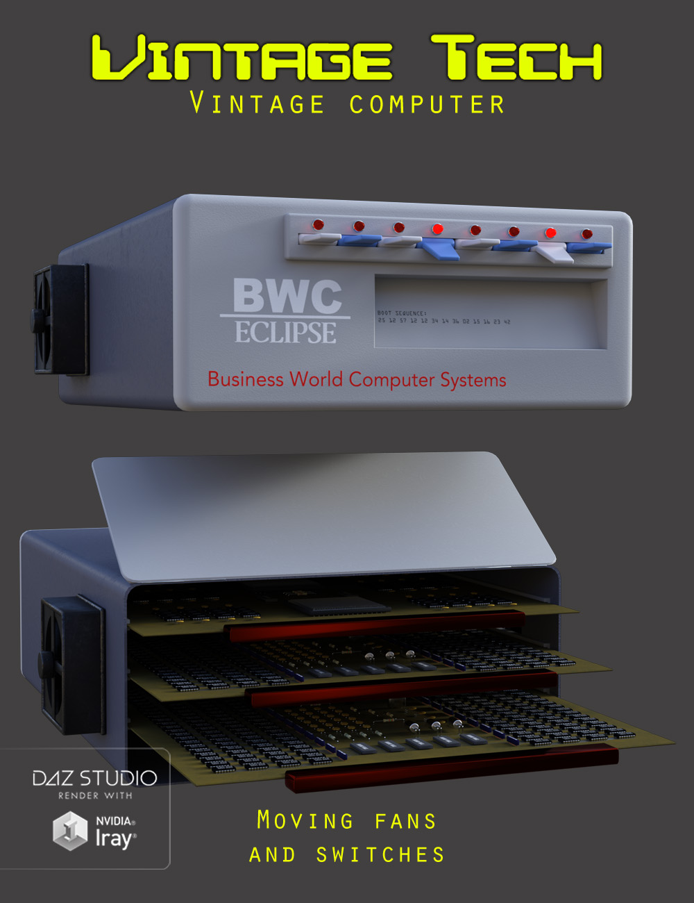 Vintage Tech | Daz 3D