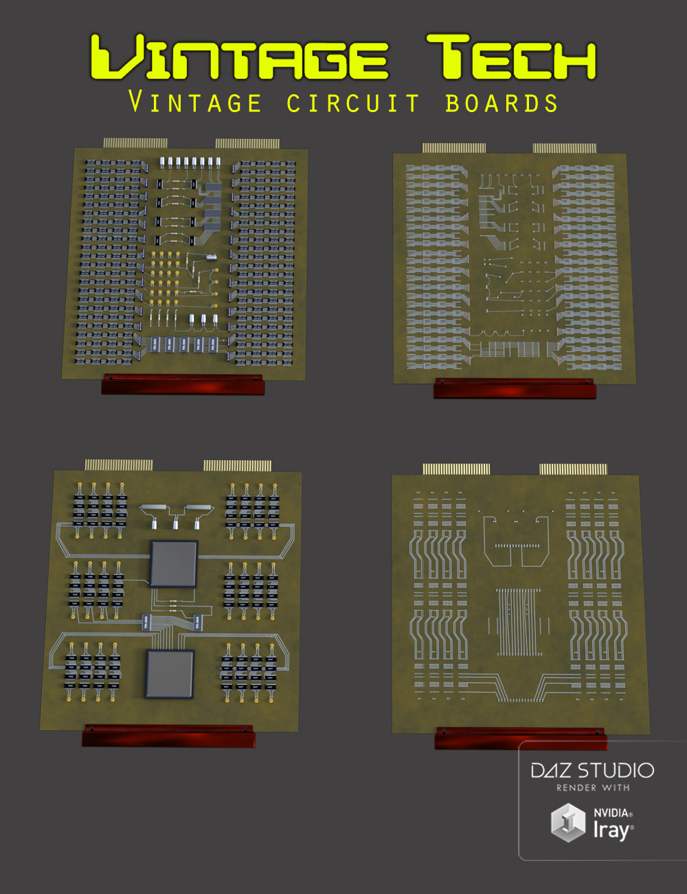 Vintage Tech | Daz 3D