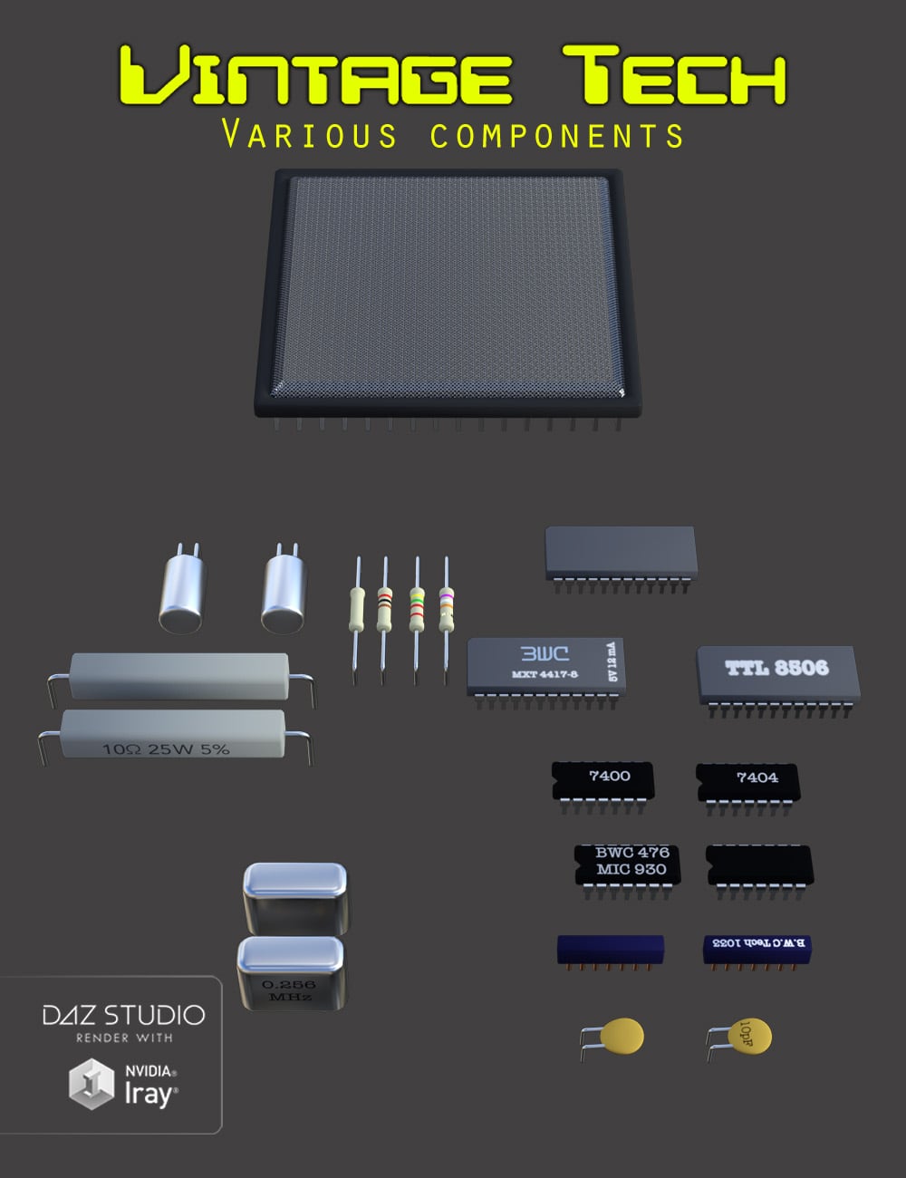 Vintage Tech | Daz 3D