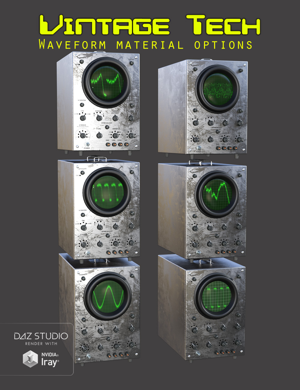 Vintage Tech | Daz 3D