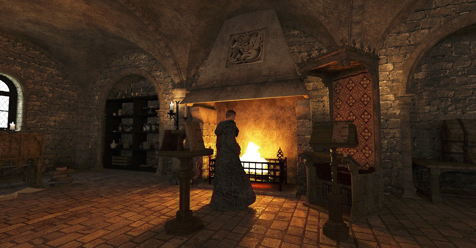 Medieval Scriptorium | Daz 3D