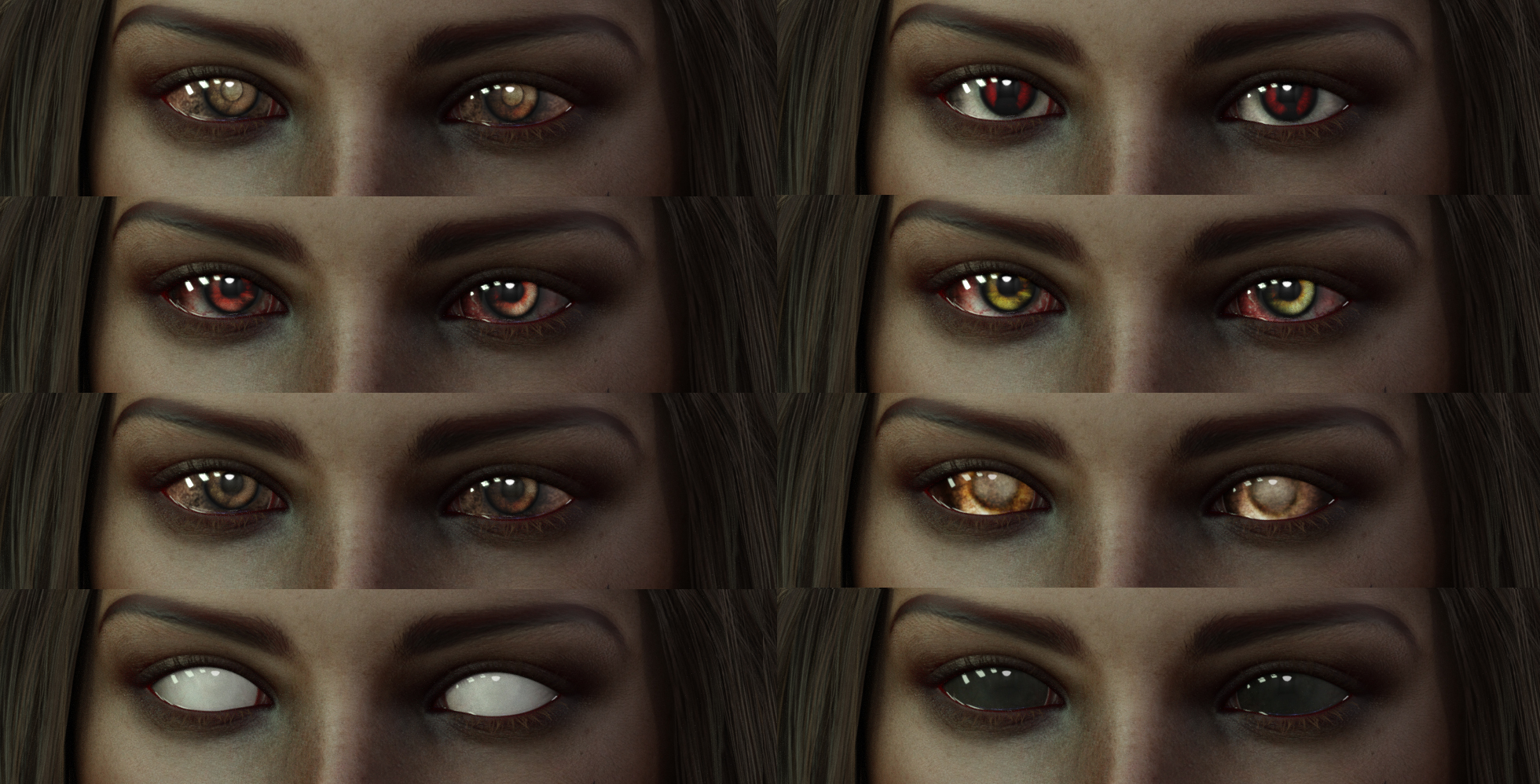 Hinky's Spect-Occulars-Horror Eyes | Daz 3D