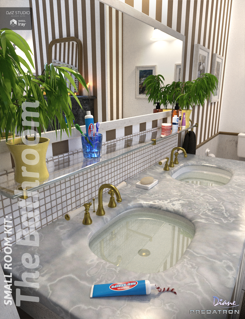 Small Room Kit Bundle | Daz 3D