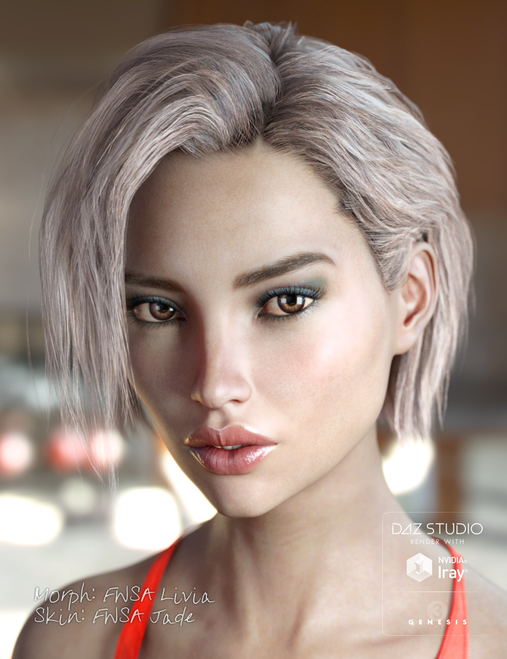 Dax Hair for Genesis 3 Male(s) & Female(s) | Daz 3D