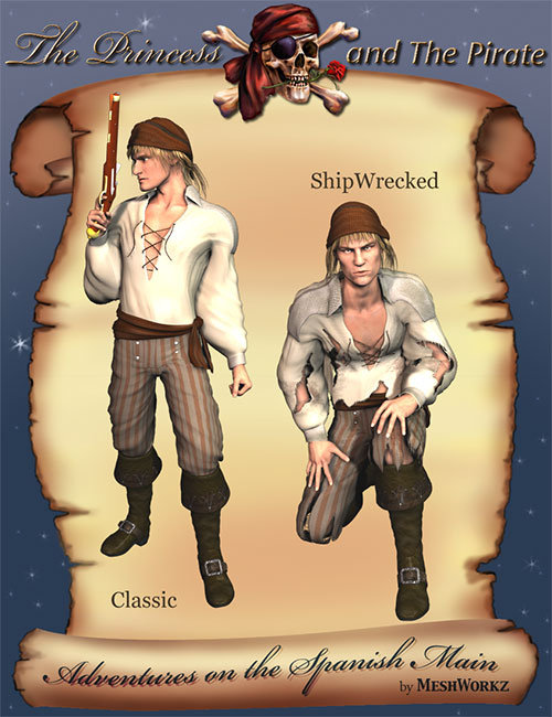 The PIRATE for David | Daz 3D