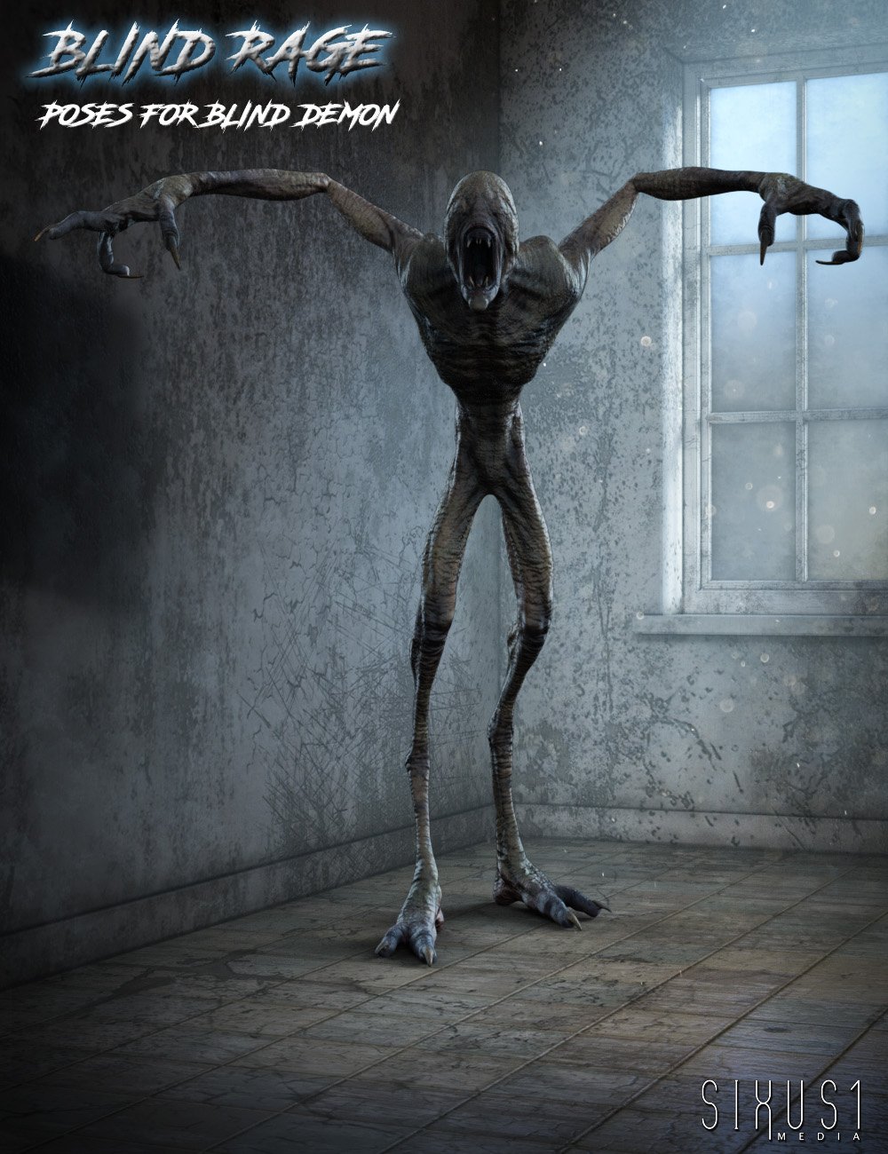 Blind Rage - Poses for Blind Demon | Daz 3D