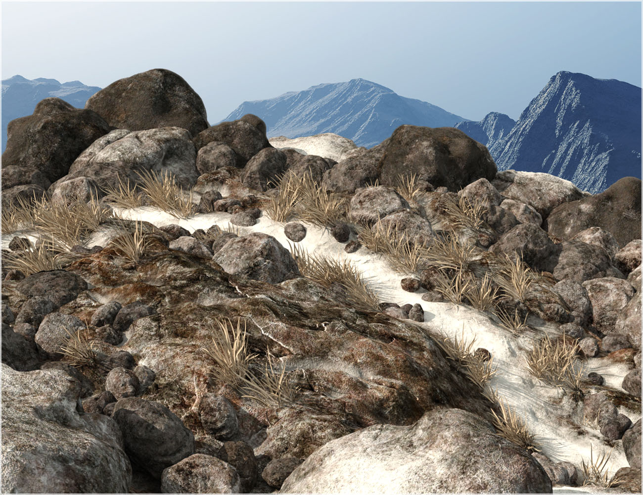 Mountain Track | Daz 3D