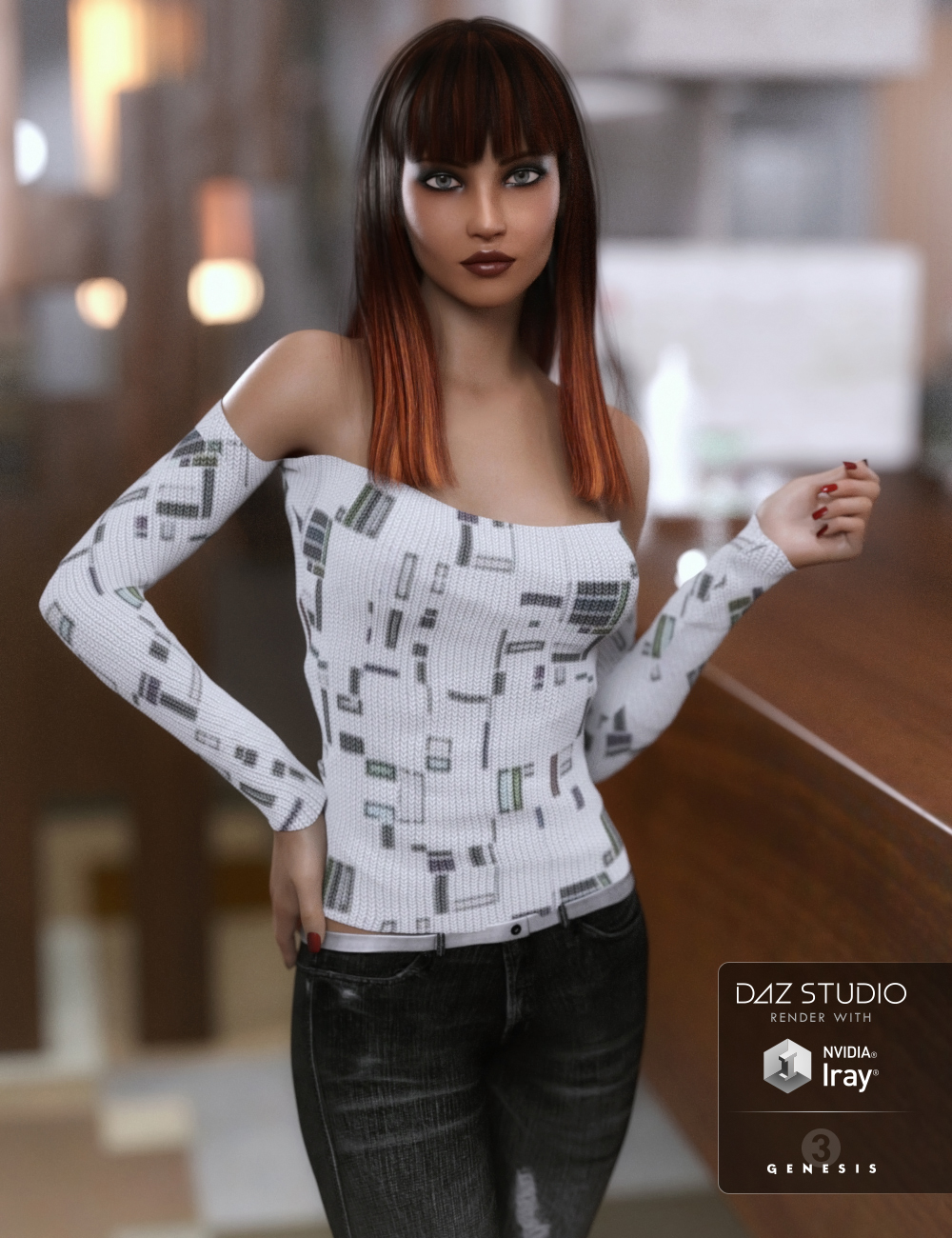 Genevieve 7 Pro Bundle | Daz 3D