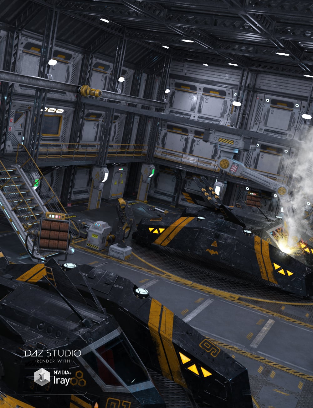 Space Slayer Bundle | Daz 3D