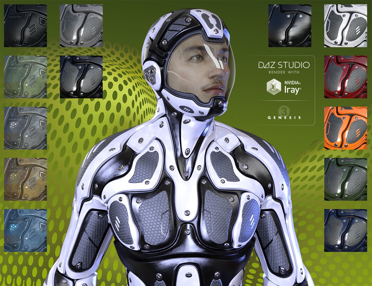 Viper Suit Expansion Pack | Daz 3D