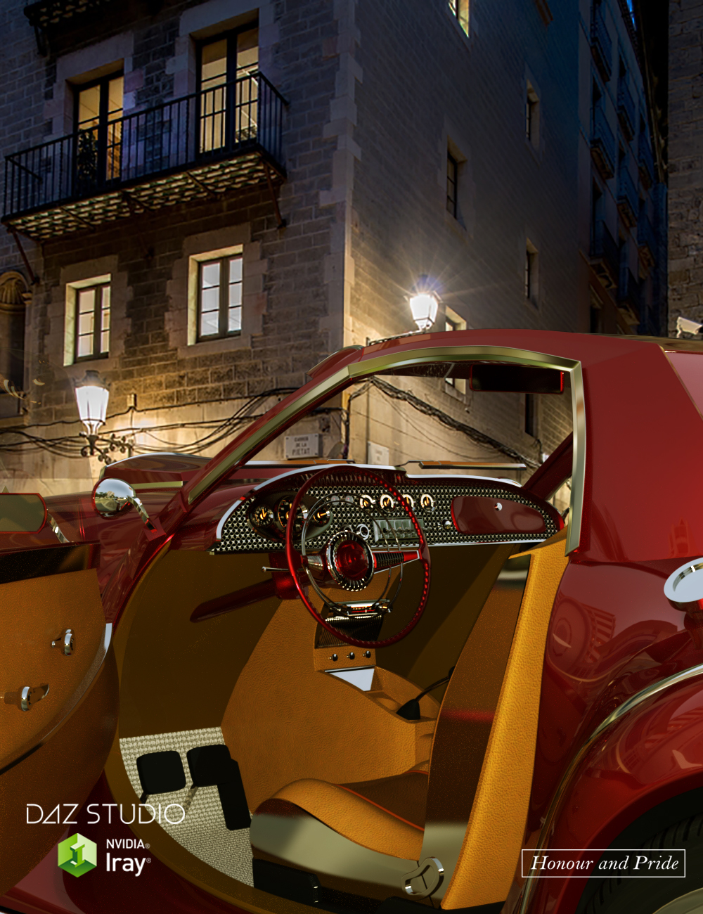V8 Roadster | Daz 3D
