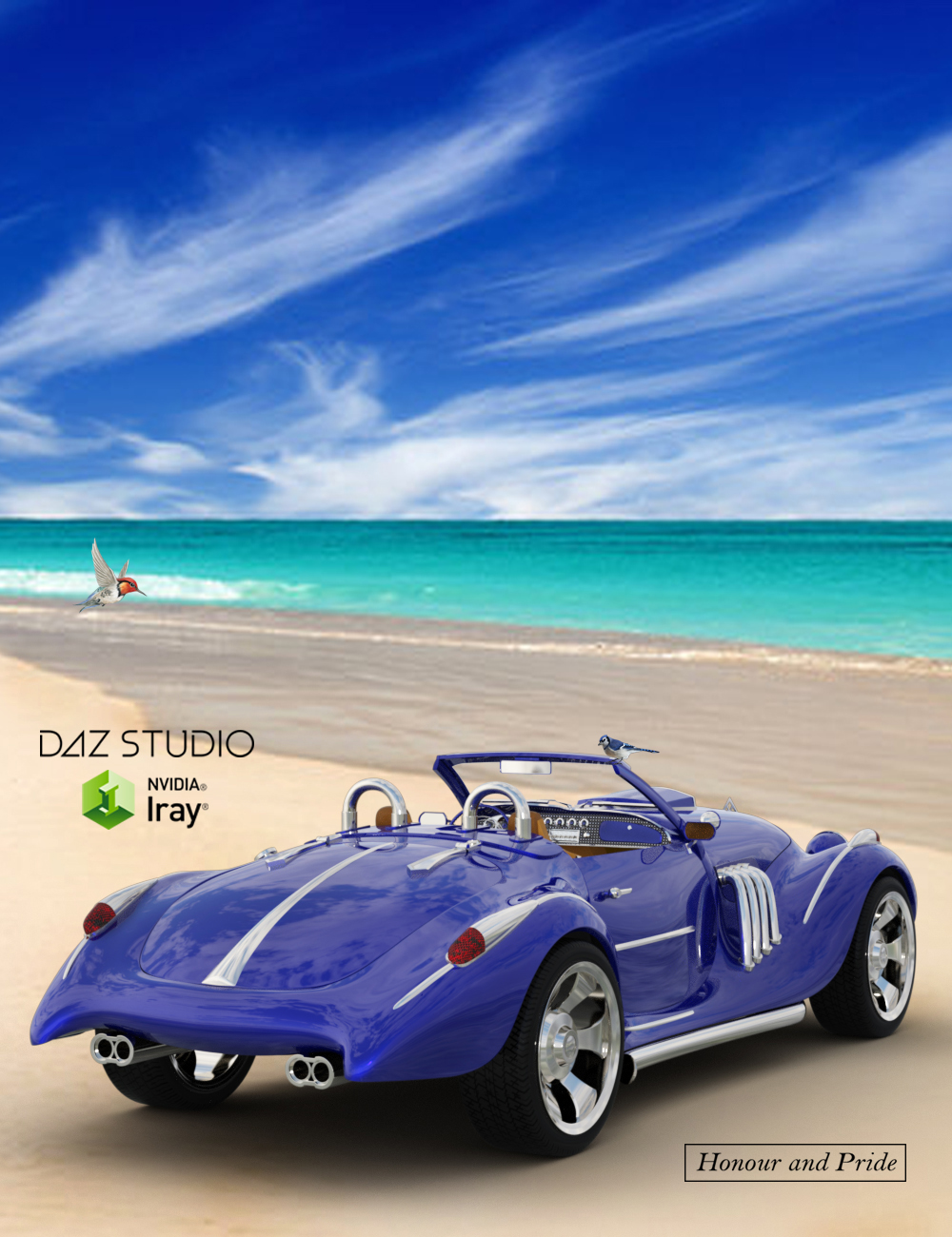 V8 Roadster | Daz 3D