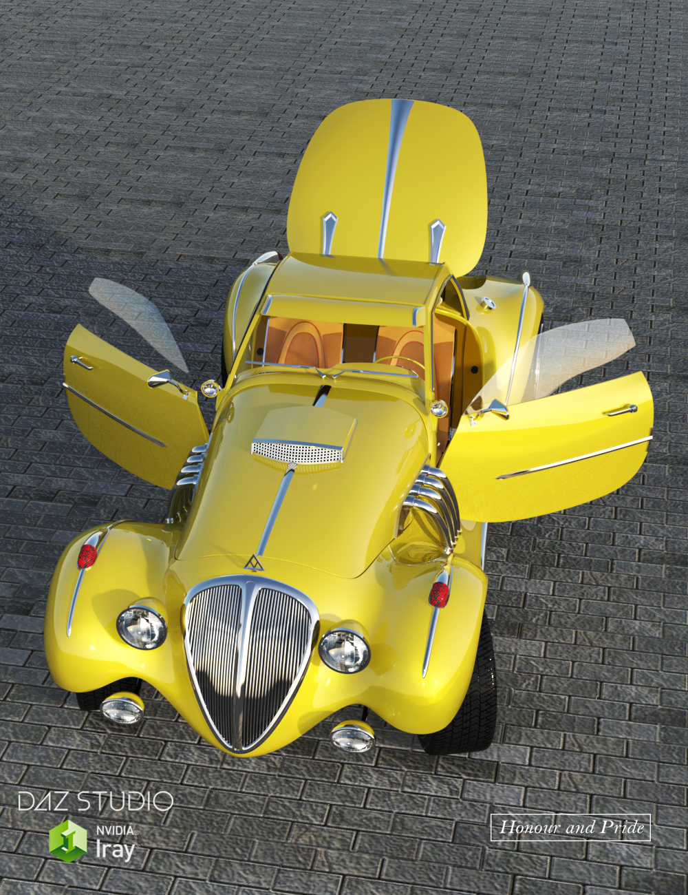 V8 Roadster | Daz 3D