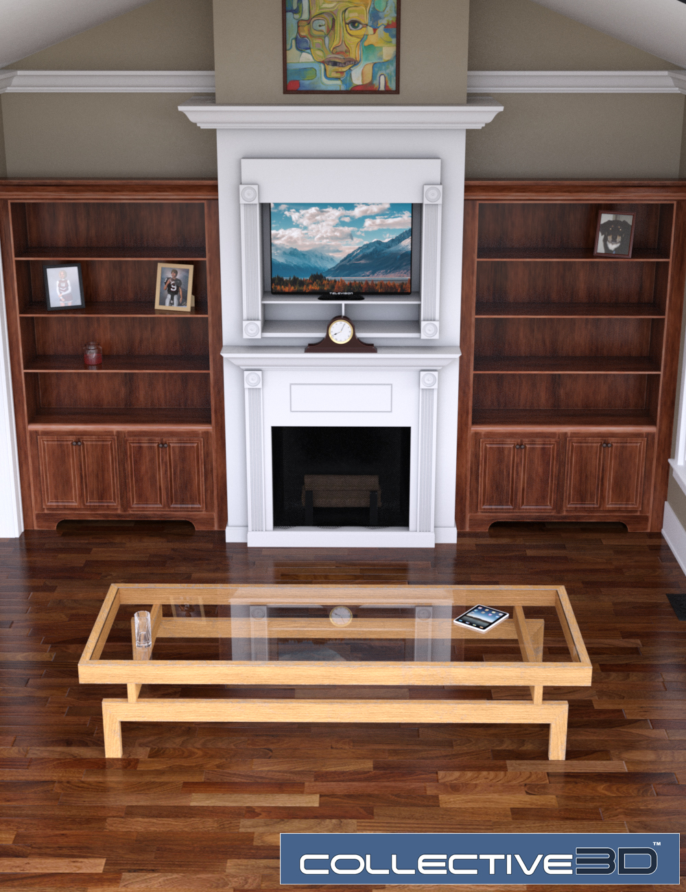 Collective3d Movie Sets Home Interior | Daz 3D