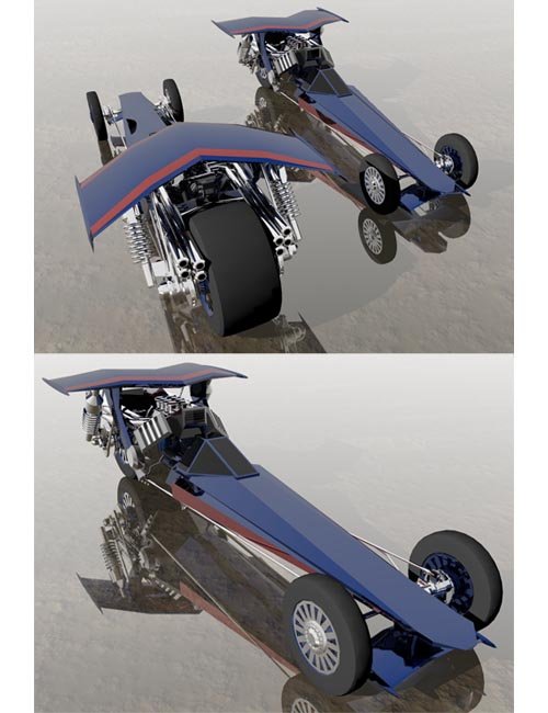Drag-Trike | Daz 3D