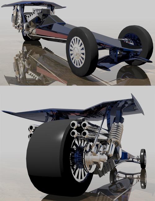 Drag-Trike | Daz 3D