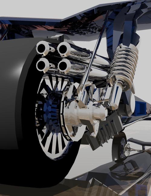 Drag-Trike | Daz 3D