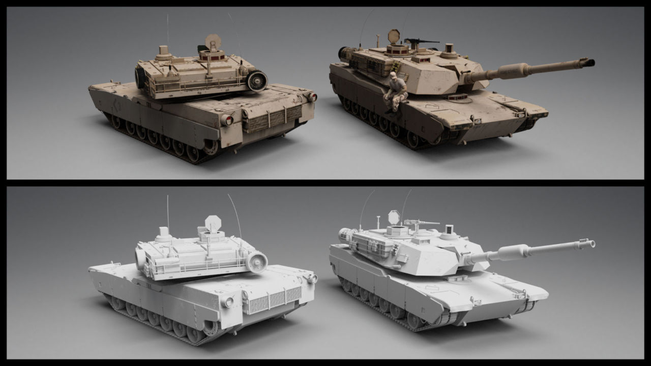 Military Tank | Daz 3D