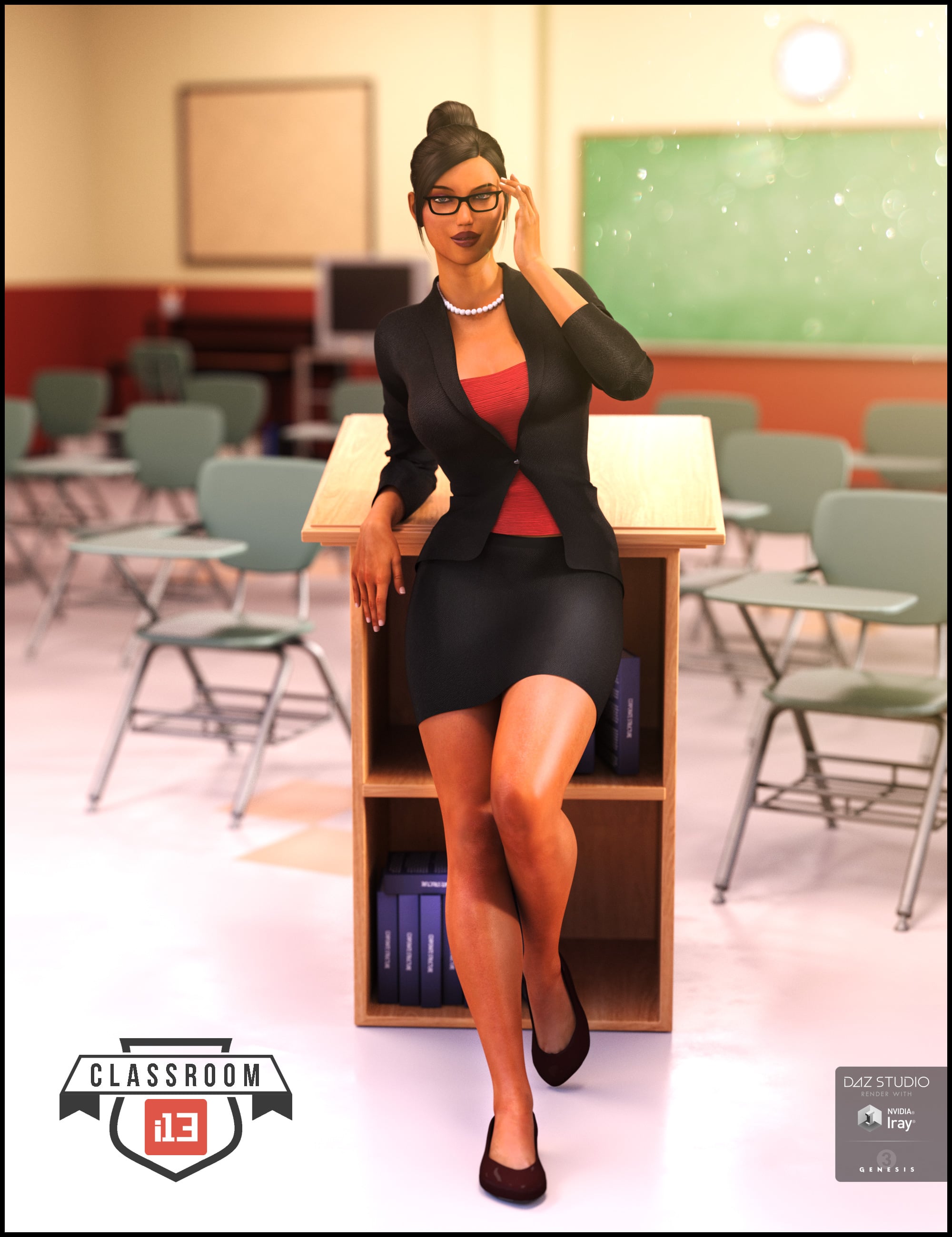 i13 Classroom Bundle | Daz 3D