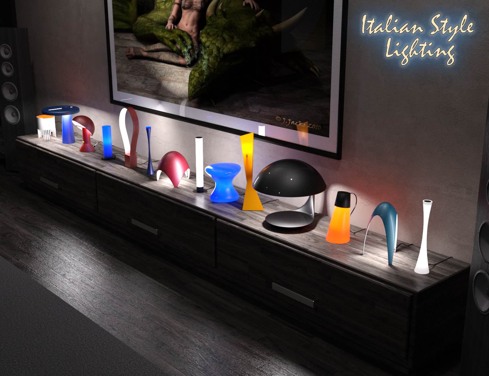 IG Italian Style Lighting | Daz 3D
