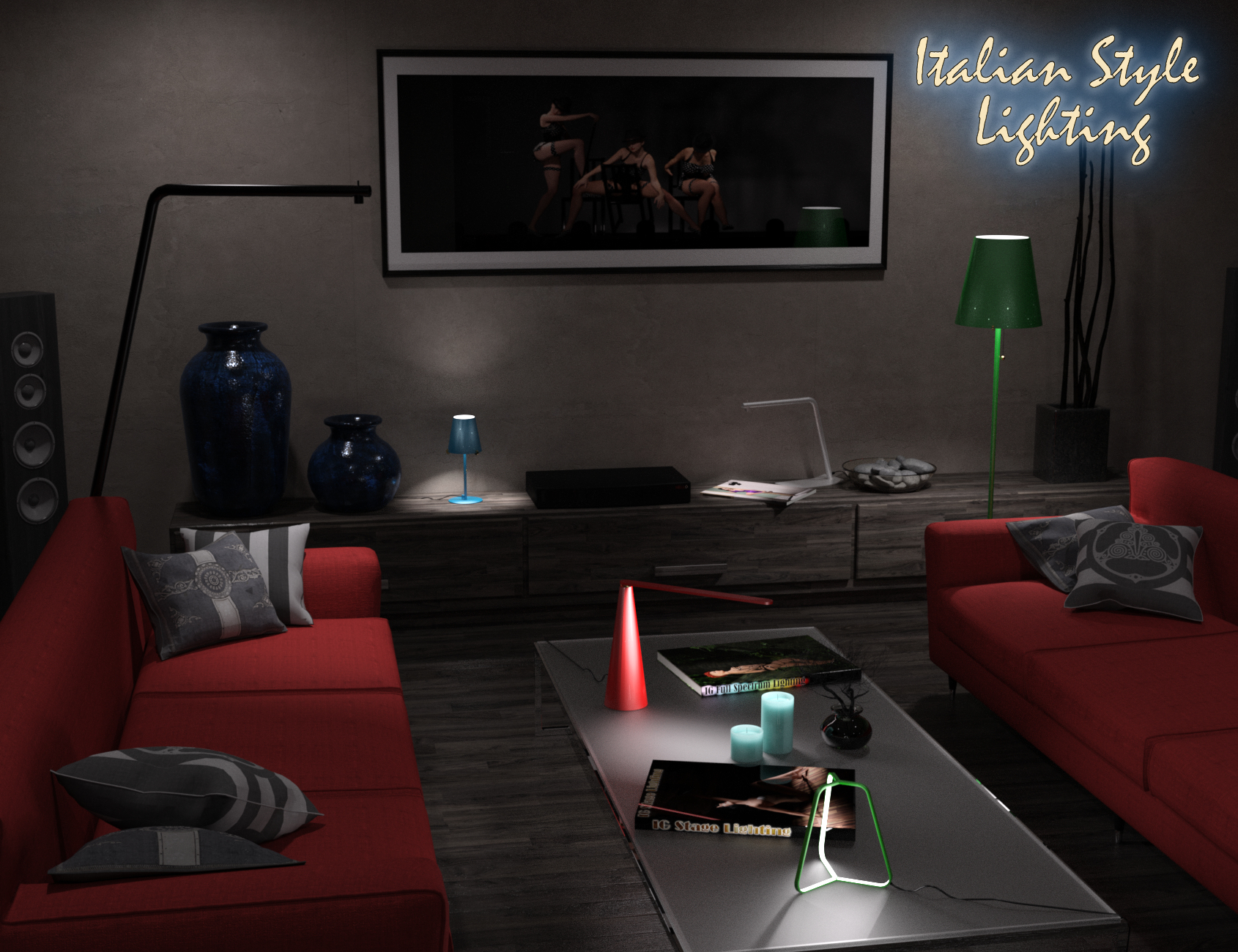 IG Italian Style Lighting | Daz 3D