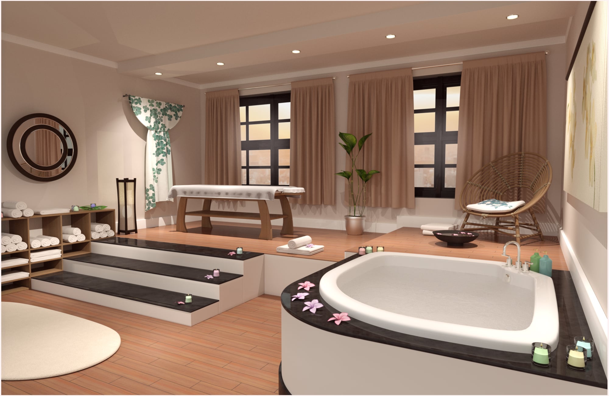 Z Massage Room & Poses | Daz 3D