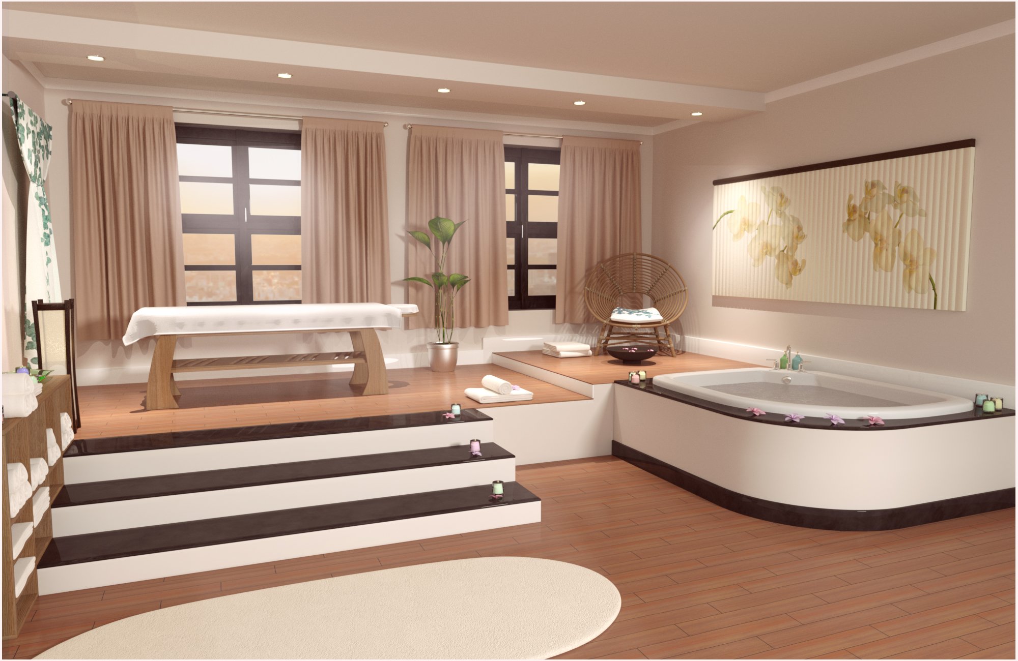 Z Massage Room & Poses | Daz 3D