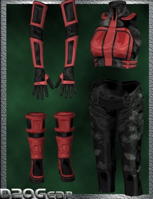 D20 Gear | Daz 3D